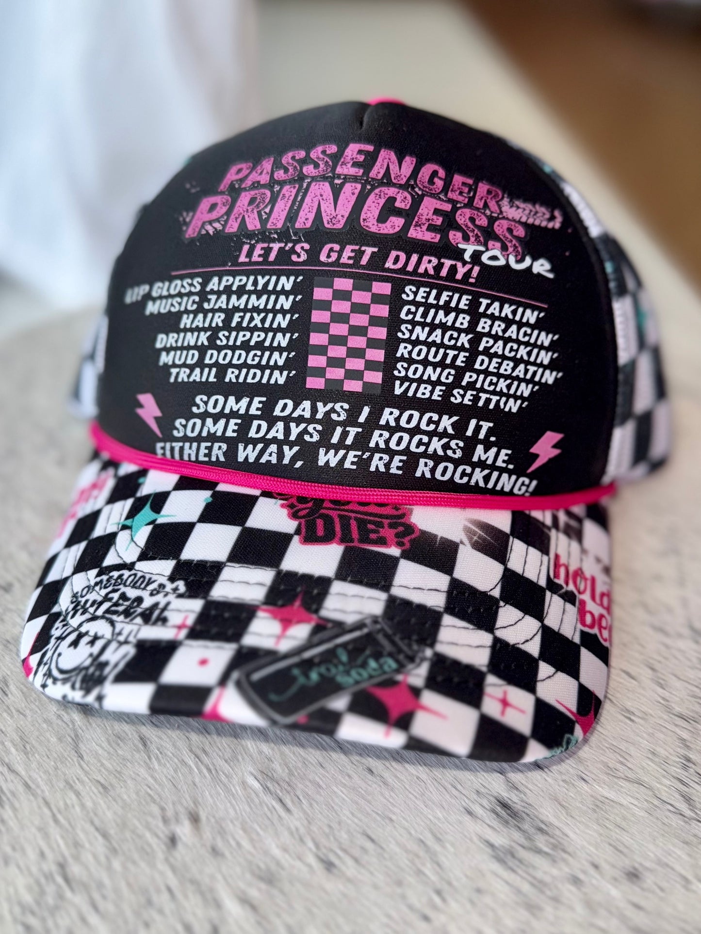 PASSENGER PRINCESS DTF TRANSFER – The Branded Heifer Hat Co