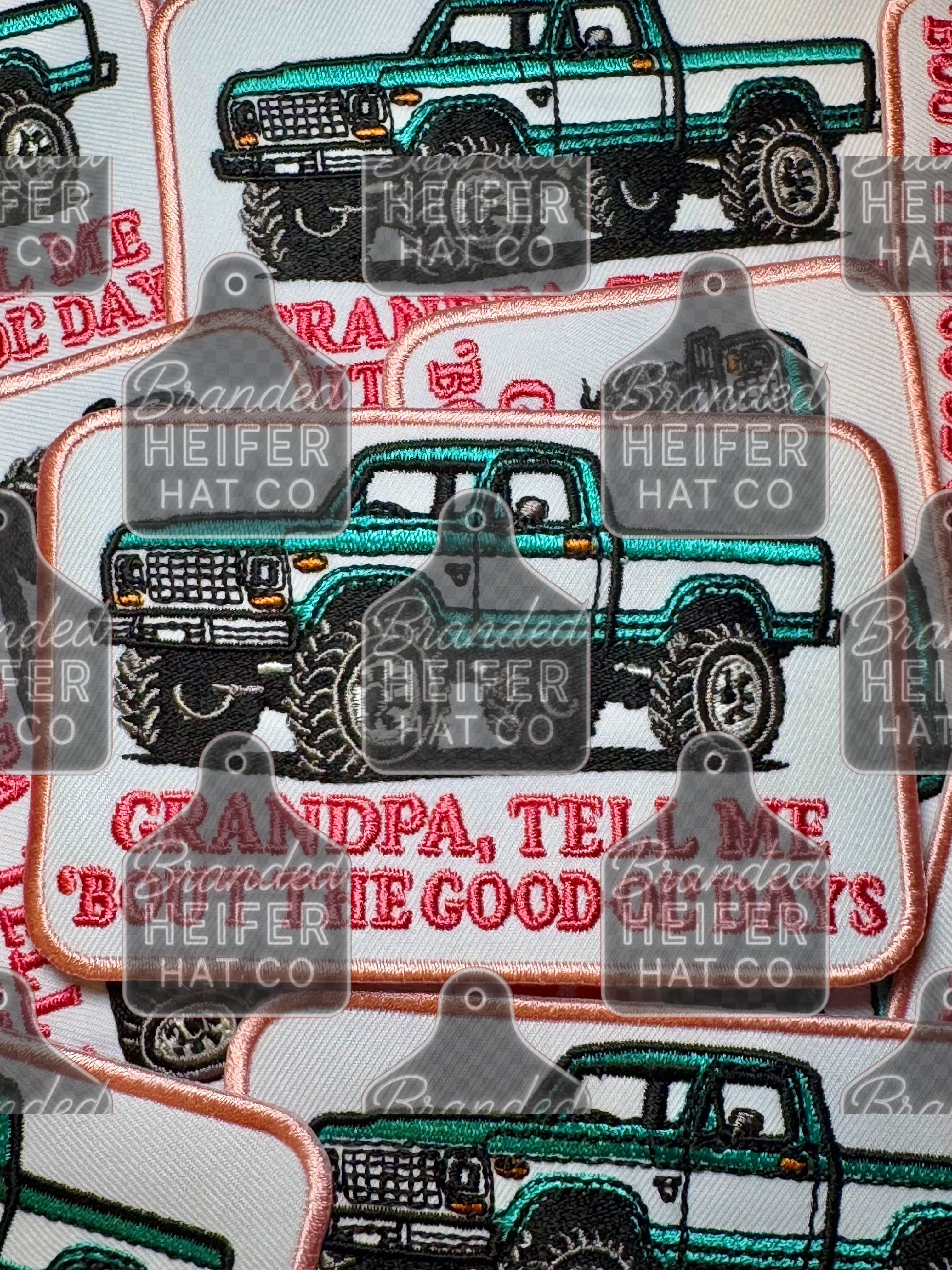 (2 options) Tell me bout the good ol days embroidery patch – The ...