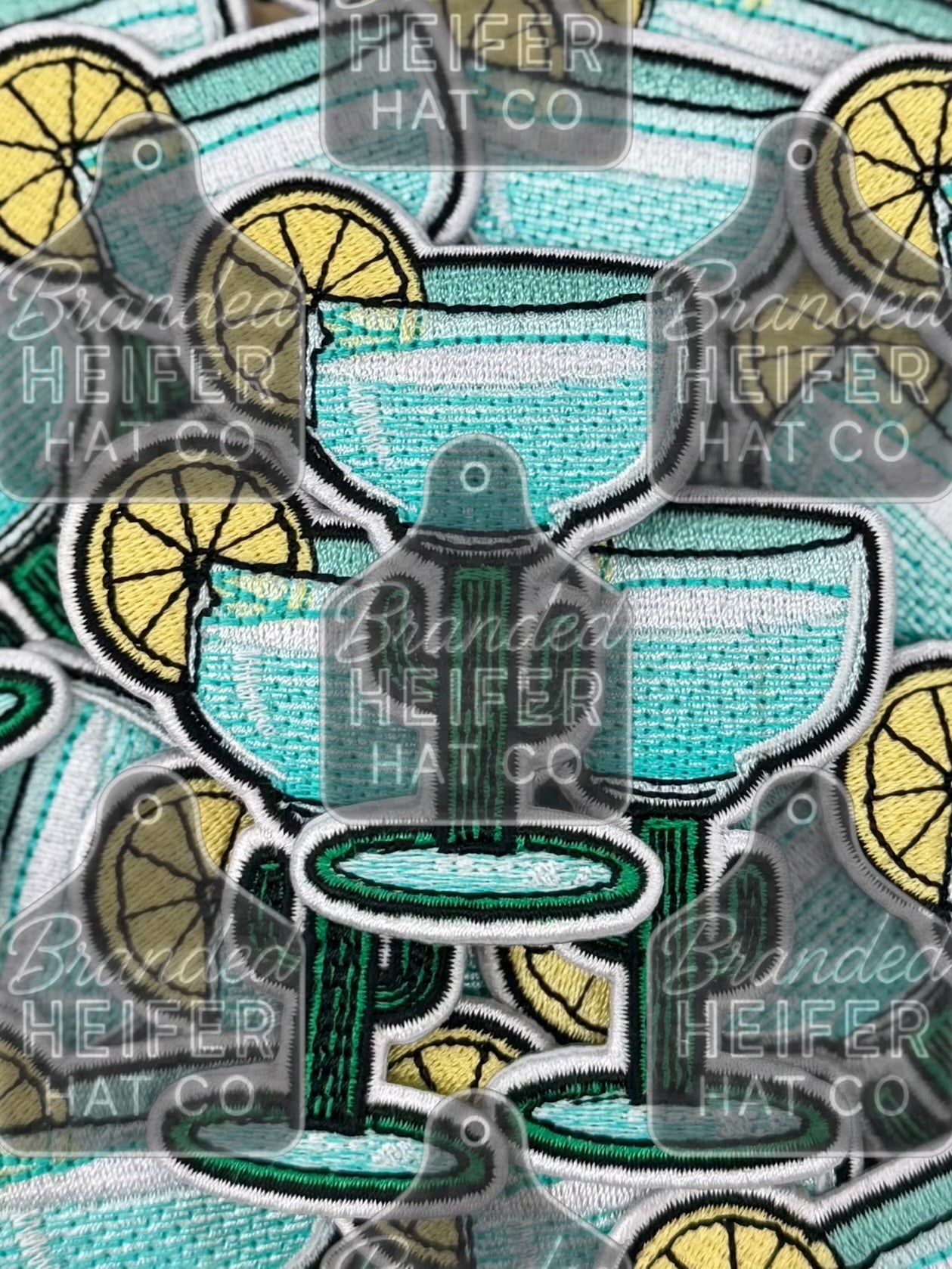 MARGARITA CUP | EMBROIDERY PATCH – The Branded Heifer Hat Co